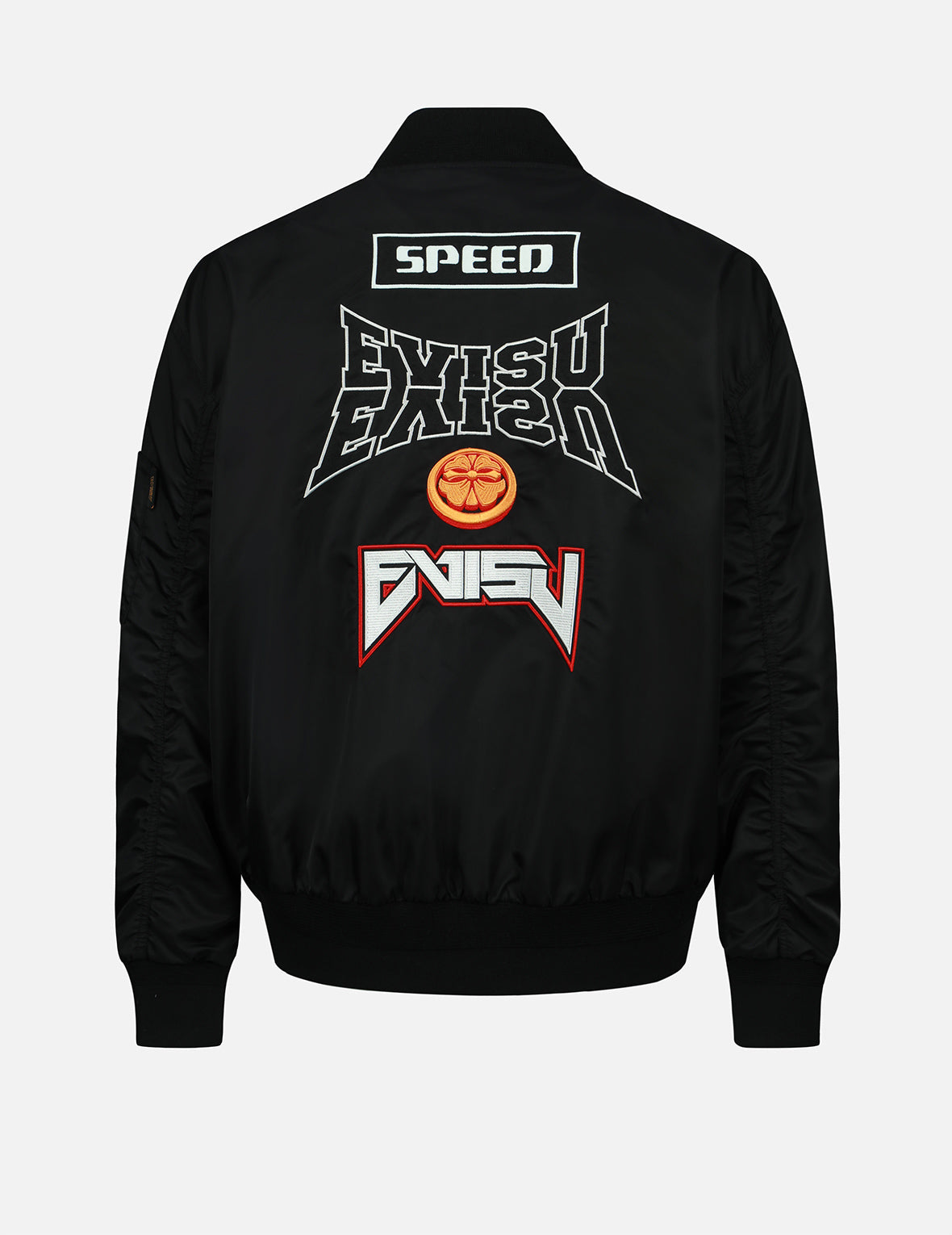 Logo and Kamon Embroidered MA-1 Bomber Jacket – EVISU